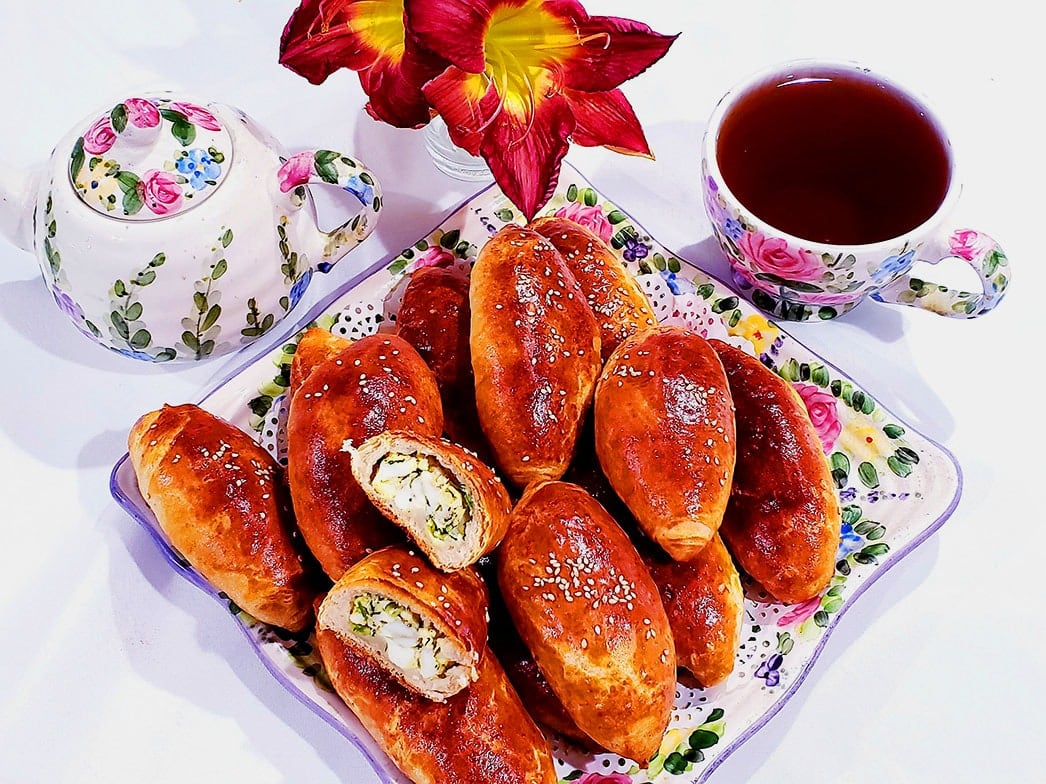 Pirozhki with Egg Filling | Simple Tasty Eating